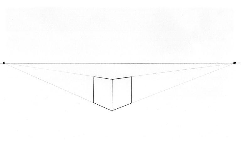Comment dessiner en perspective a 2 points de fuite